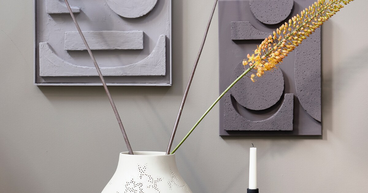 Zo licht als een veertje: 3D-kunst van piepschuim | vtwonen