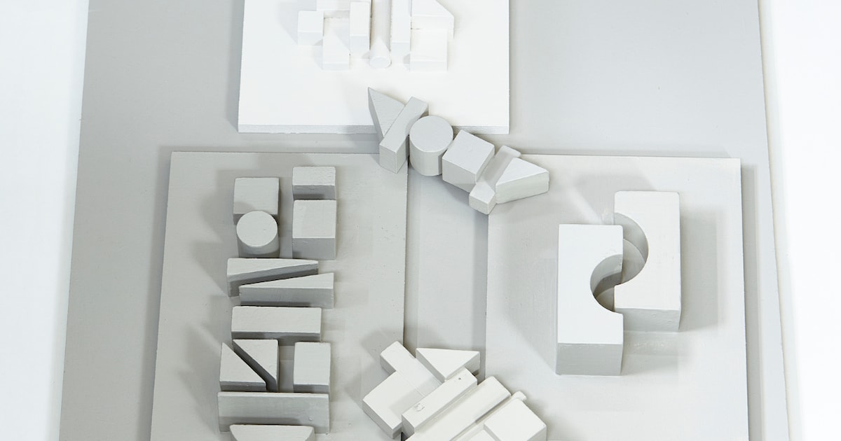 Zelfgemaakte kunst: val als een blok voor deze DIY-blokkunst