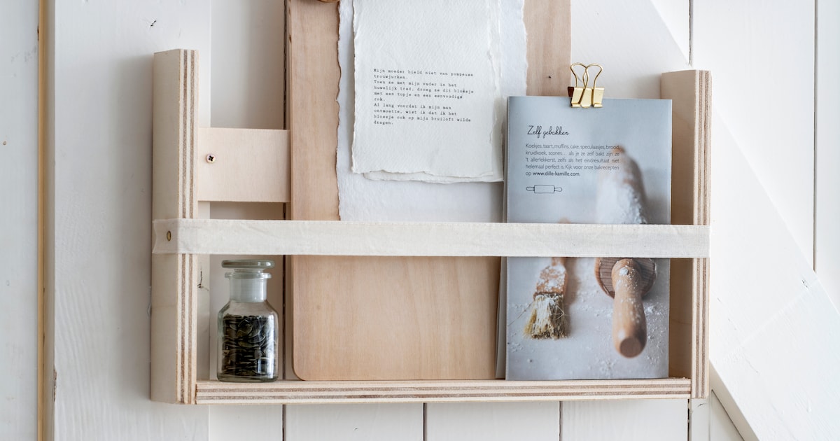 Met deze DIY plank pronk je met je verzameling én knutselkunsten